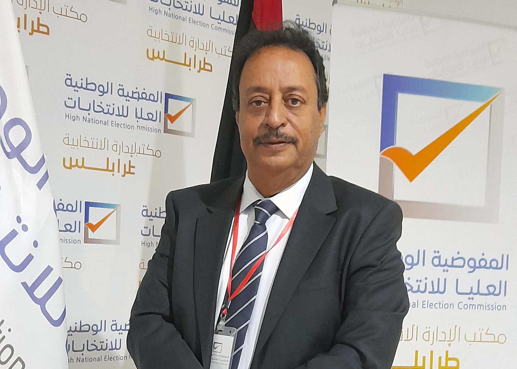 Presenting nomination documents to the Libyan House of Representatives ...
